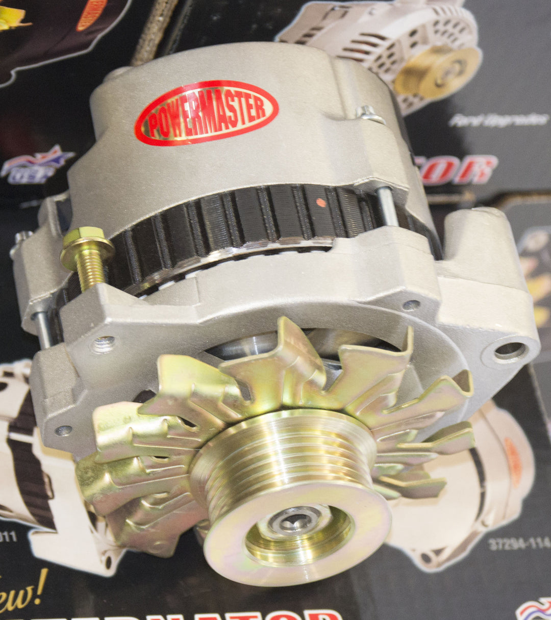 Replacement/Upgrade Powermaster 140 Amp Street Alternator – Bomber ...